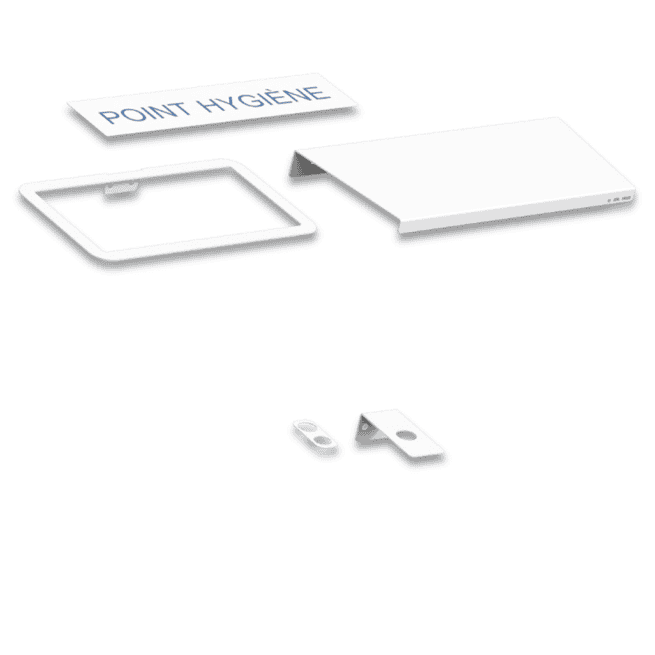 KIT HYGIÈNE FLACON + TableTTE + ARCEAU POUBELLE